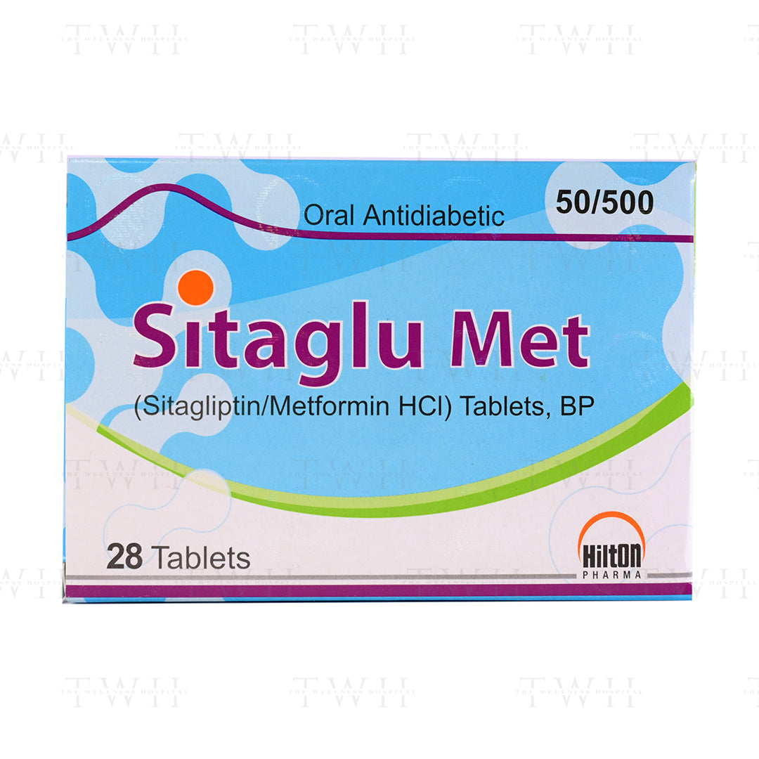 Sitaglu-Met Tablets 50/500mg – The Wellness Hospital