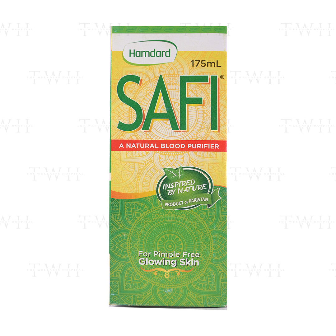 Hamdard Safi Syrup 175ml – The Wellness Hospital