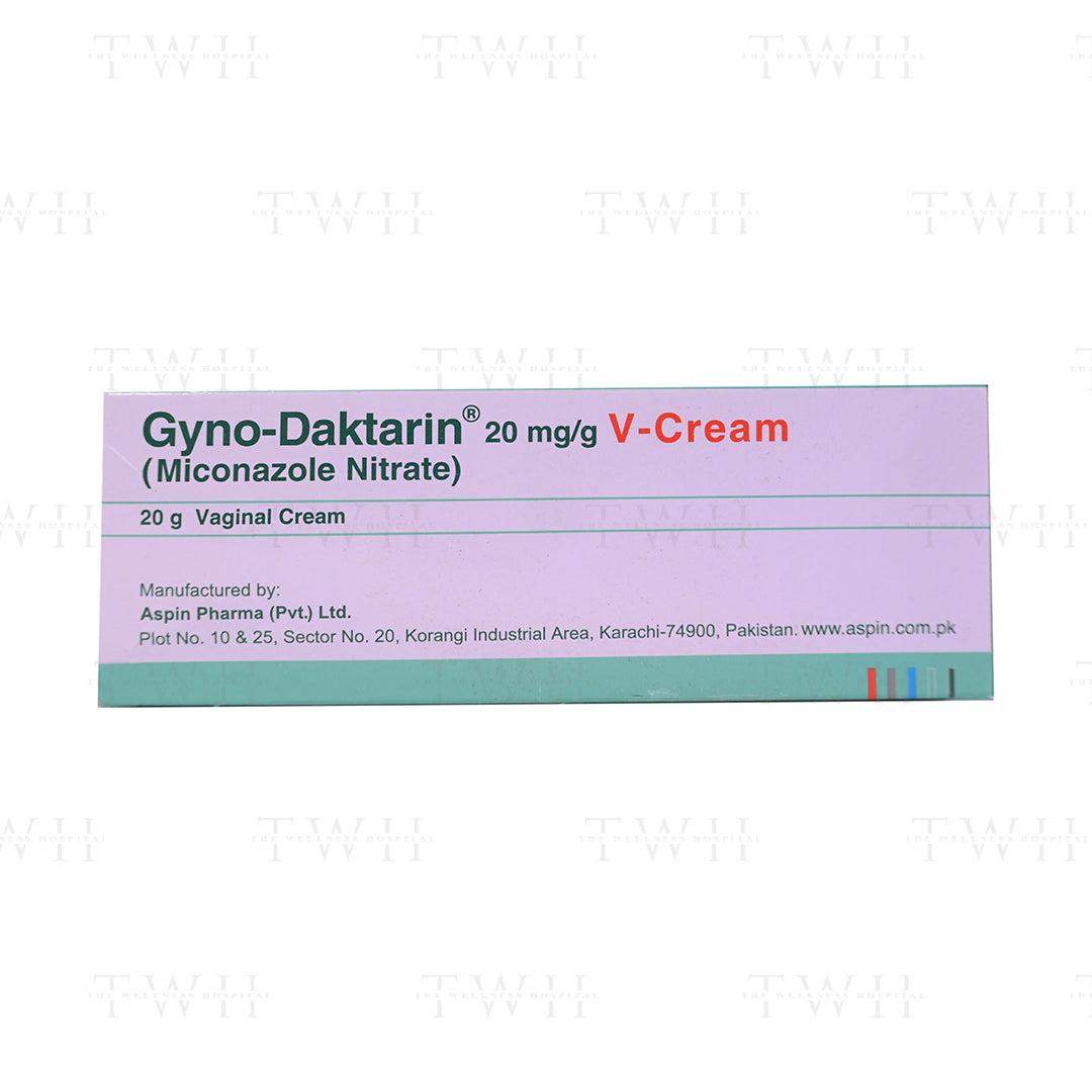 Gyno-Daktarin Vaginal Cream 20G – The Wellness Hospital
